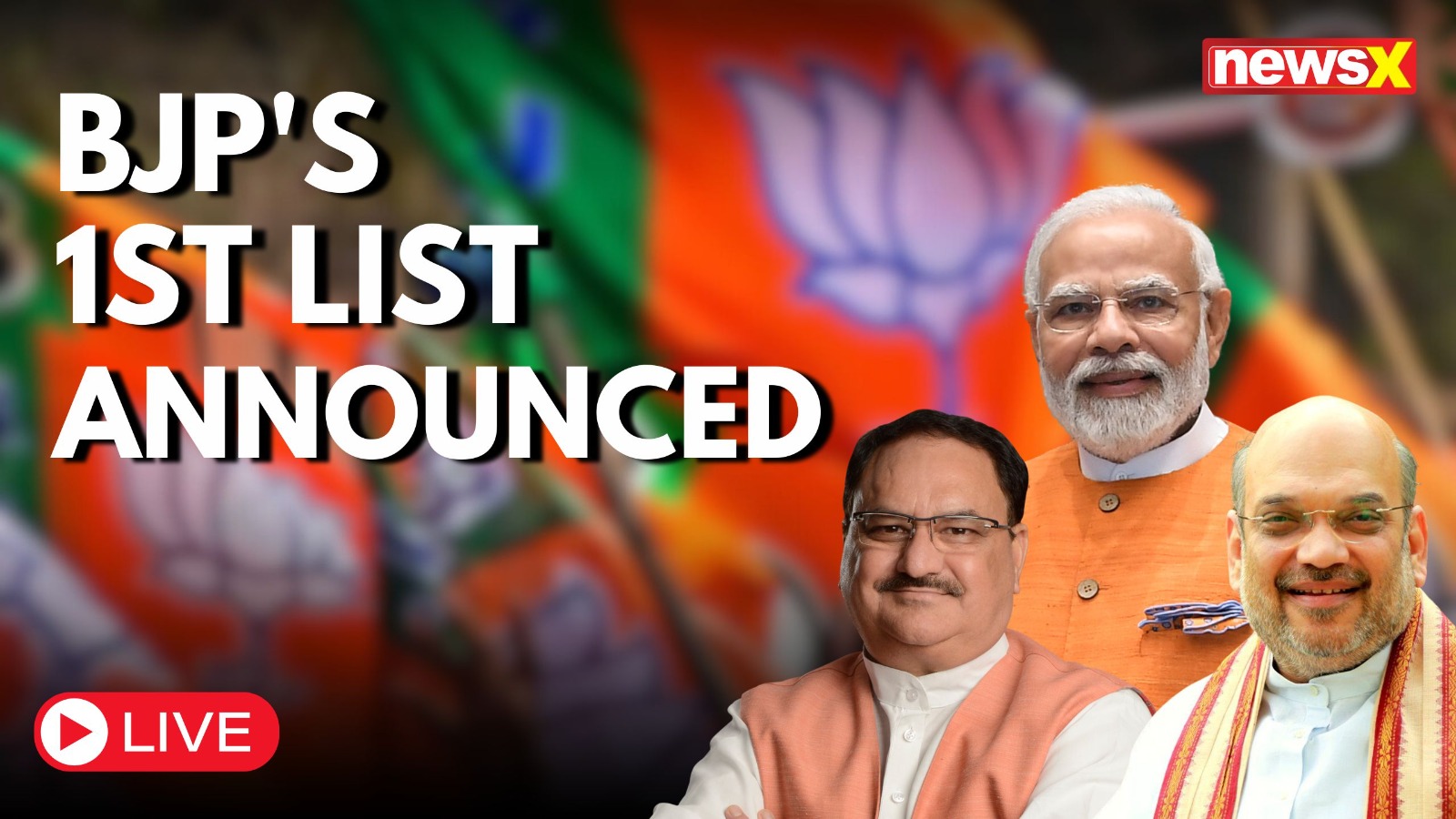 Bjp Candidate Full List Lok Sabha Elections 2024 Newsx World